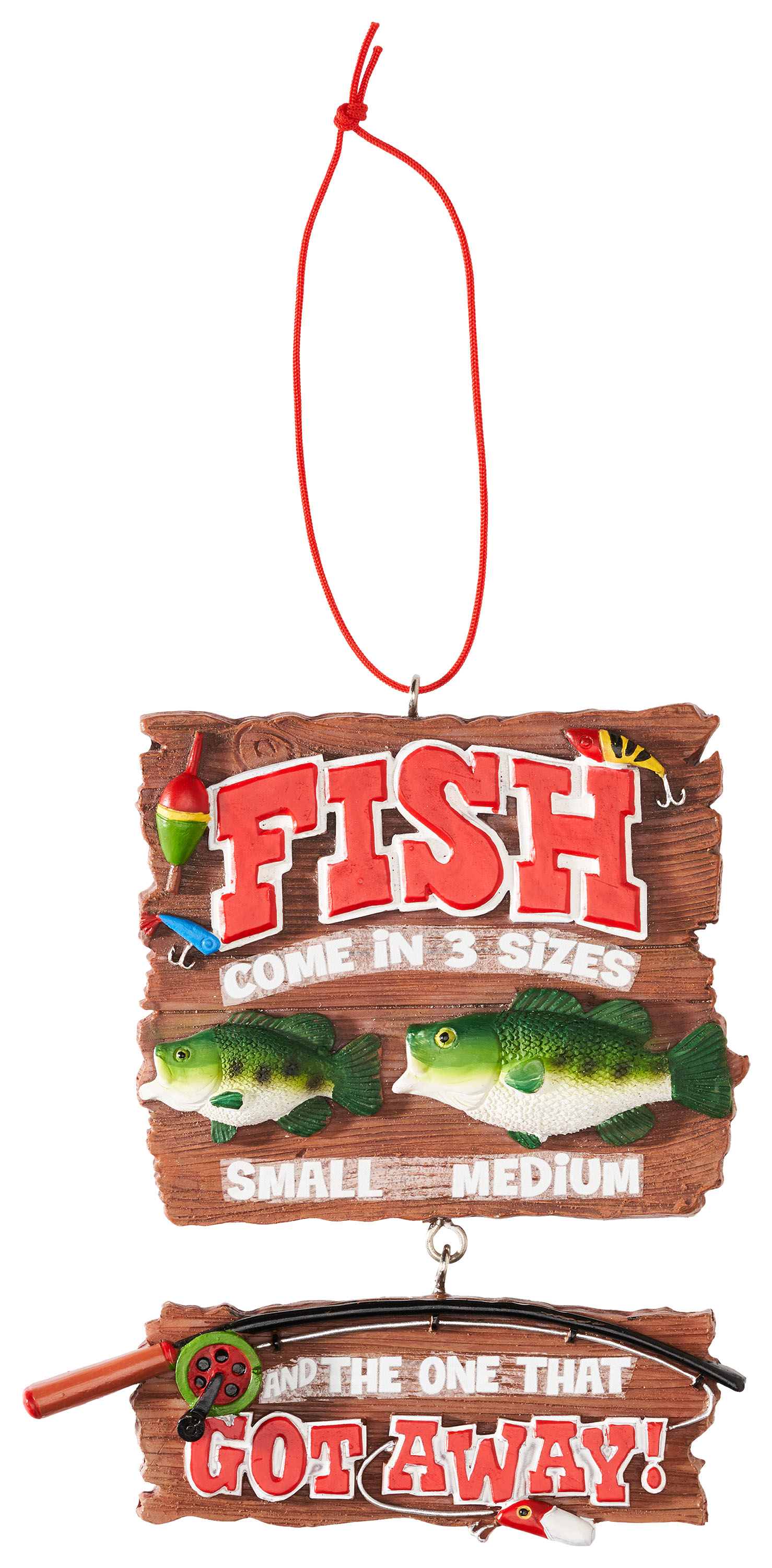 Bass Pro Shops Fish Come In 3 Sizes Ornament | Bass Pro Shops